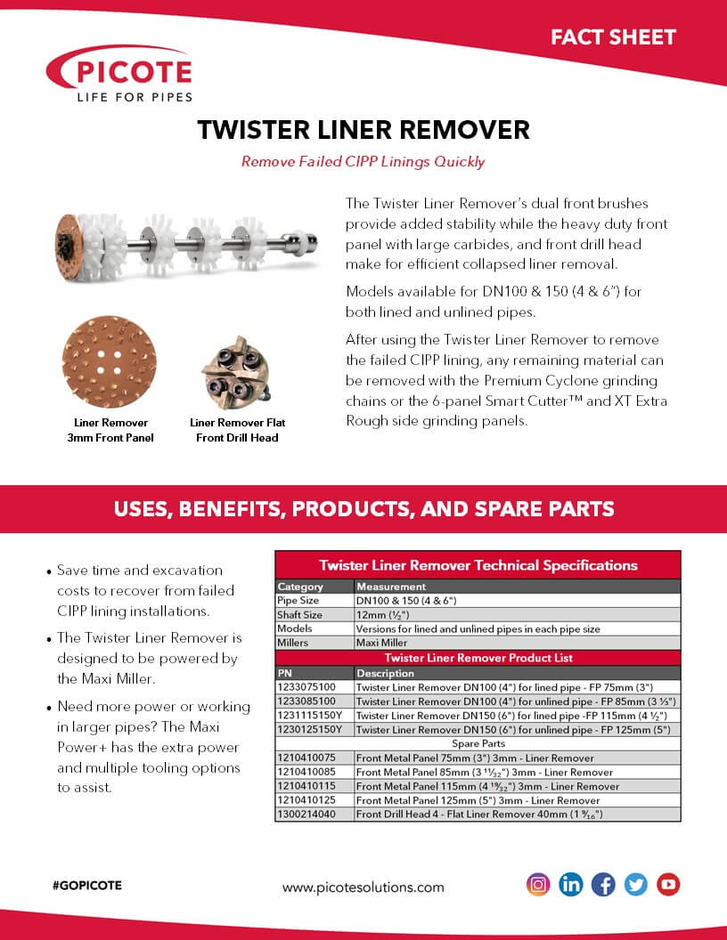 Twister Liner Remover