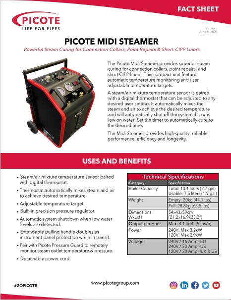 Picote Midi Steamer